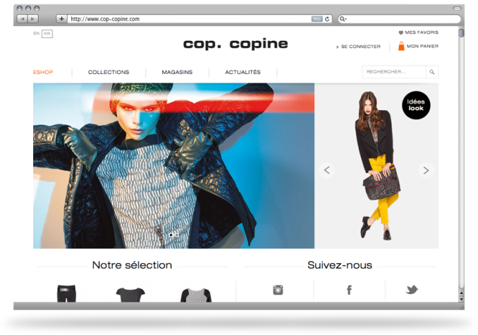 Lancement du nouveau site E-Commerce de COP. COPINE par l’Agence Dn’D ...
